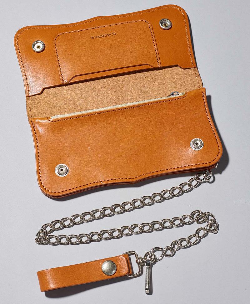 レザーウォレット ヌメ革｜カドヤ公式オンラインショップ｜CROWN WALLET / ナチュラル
