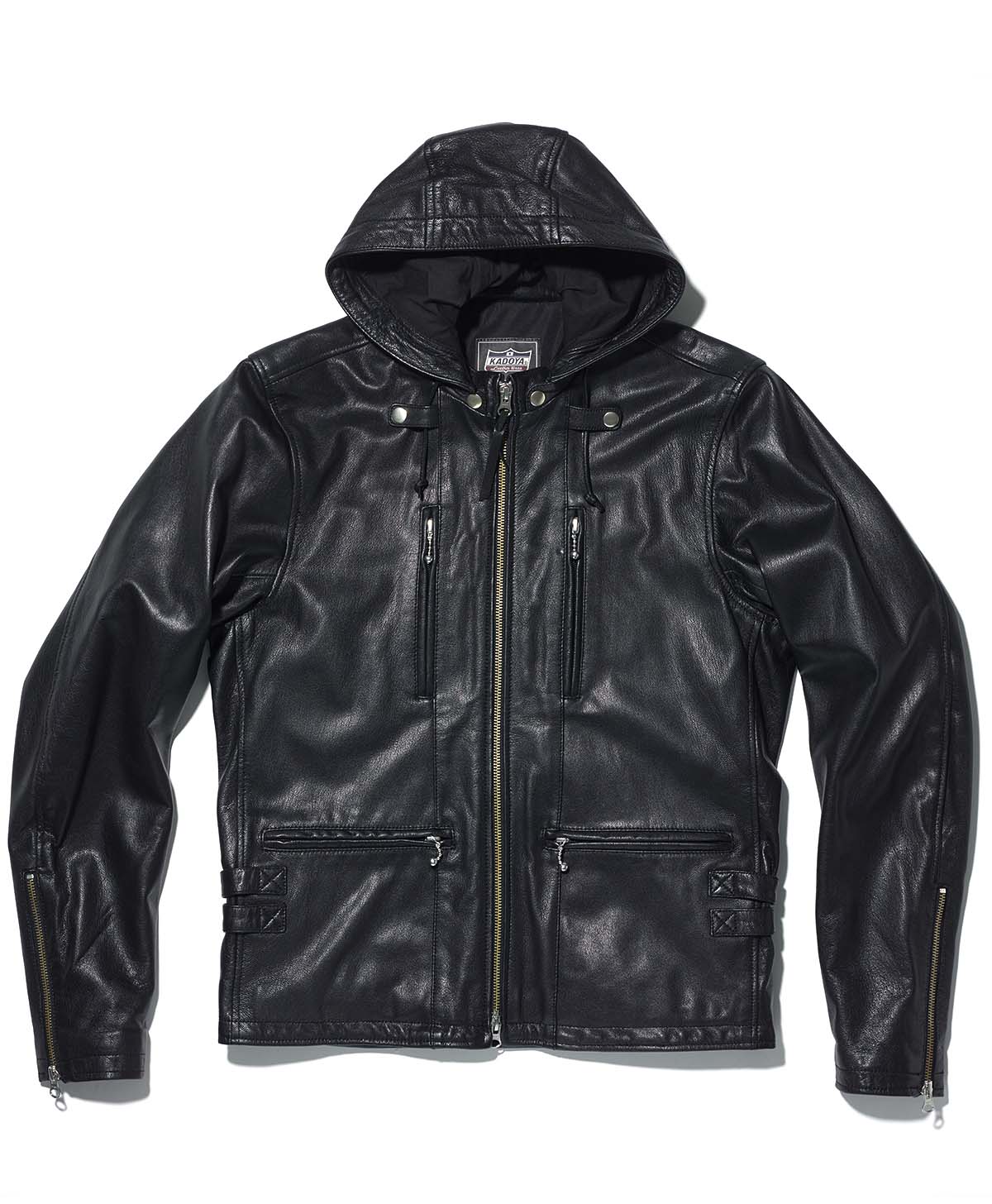 Leather jacket hooded leather jacket | Kadoya official online shop ...